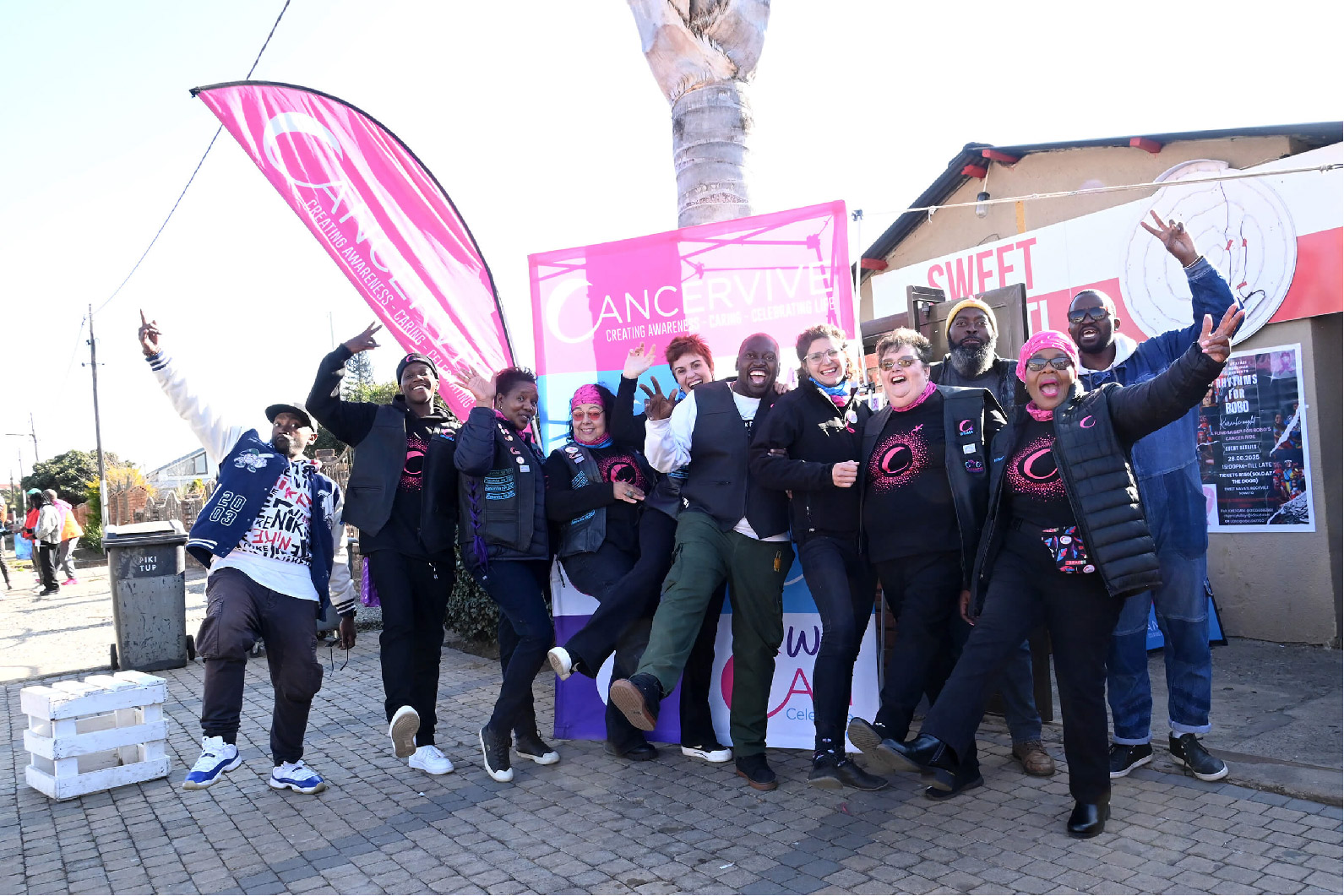 Rhythms for Bobo at Sweet Mavati in Soweto - Cancervive